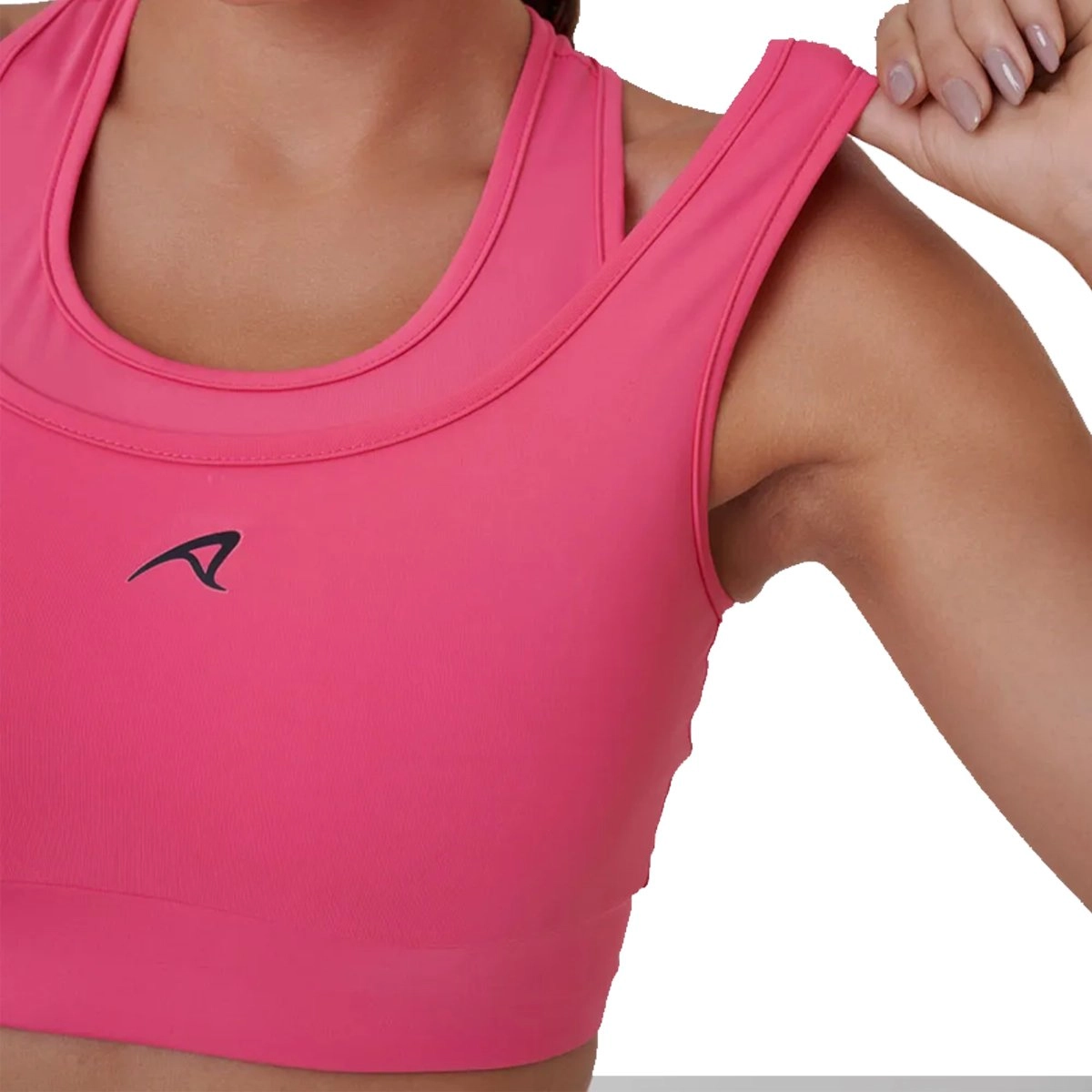 Top Authen Signature Power - feminino - rosa | Kenpo Sports